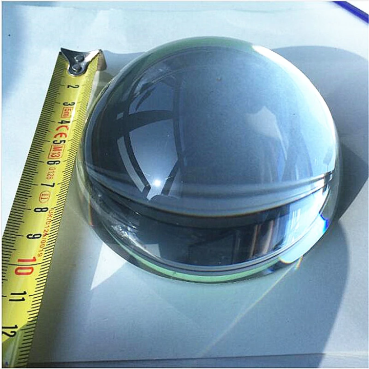 Honor of crystal 4cm/10cm Blank Transparent magnifier glass hemisphere ...