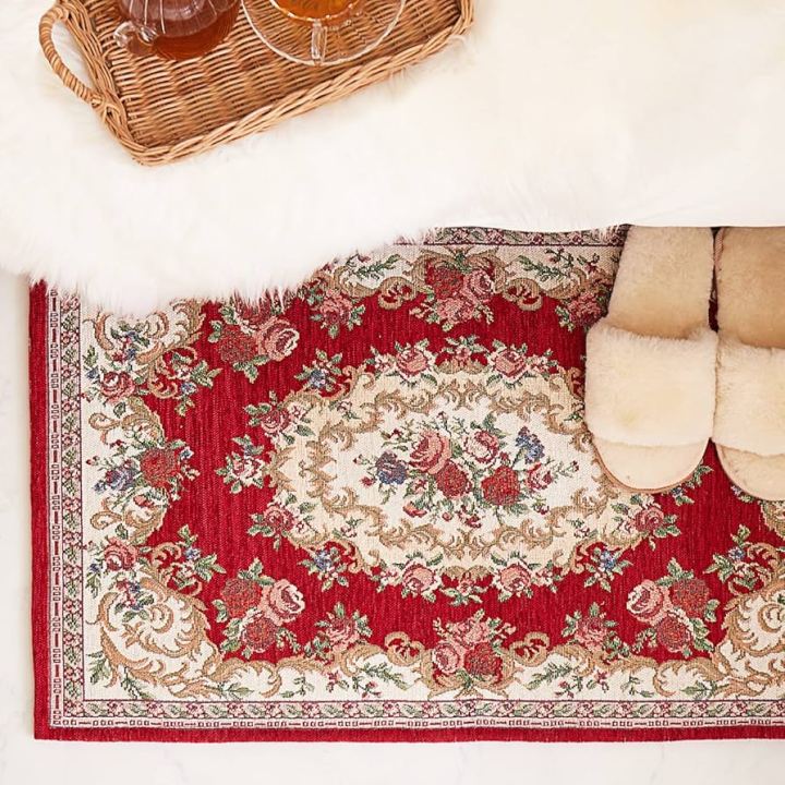 Stillshine Italy Jacquard Craft Square Polyester Unspoon Rug Door Mats ...