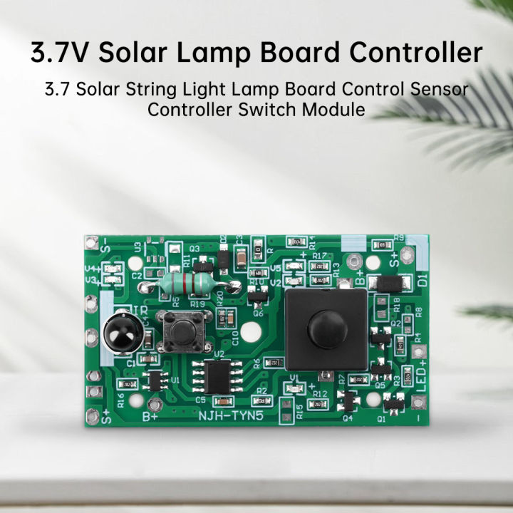 3.7V boost 24V31V Solar Lamp String Circuit Board Solar String Light ...
