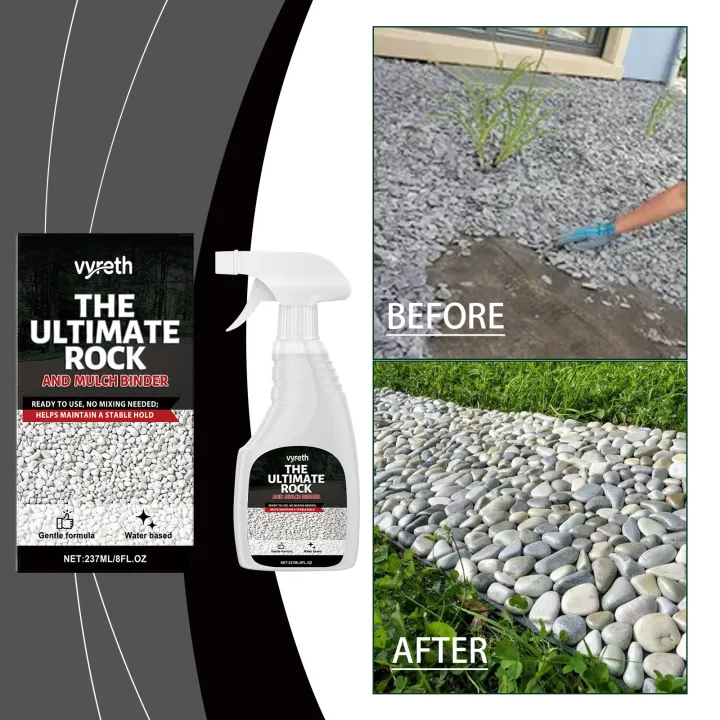 Gravel Binder Glue Spray Landscape Rock Stabilizer Garden Path Outdoor ...