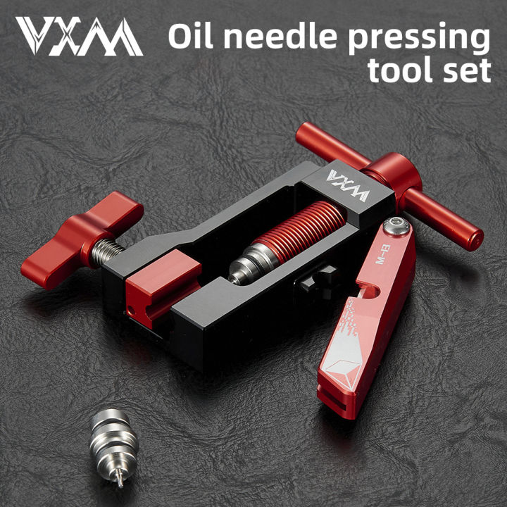VXM Bicycle Oil Brake Hydraulic Oil Needle Pressing Tool Set Five Wire ...