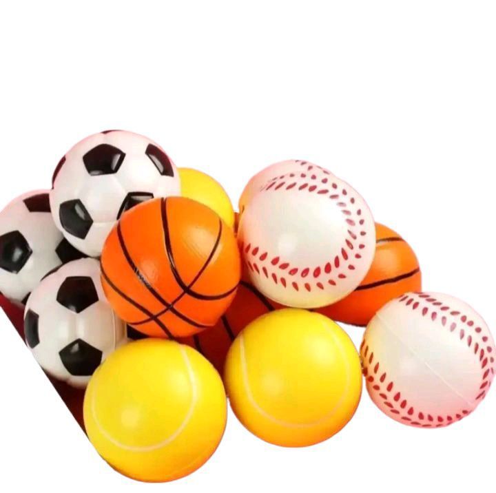 Soft Foam Balls for Kids with Assorted Design/Strees Relief Sponge ...