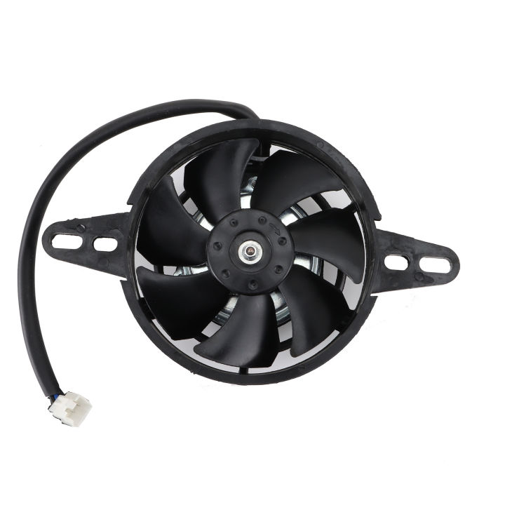 12V Motorcycle Cooling fan Oil Cooler Engine Electric Radiator Fit for ...