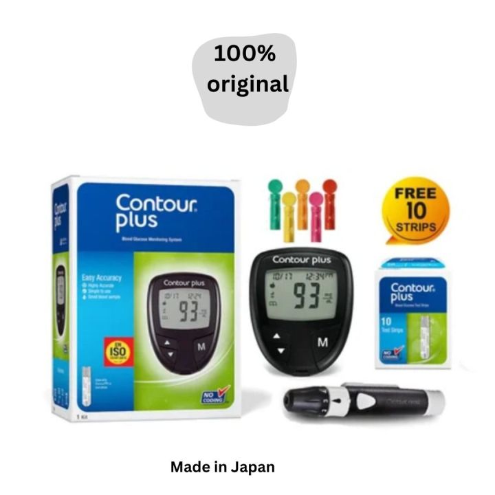 Contour plus glucose test meter | Daraz.com.bd