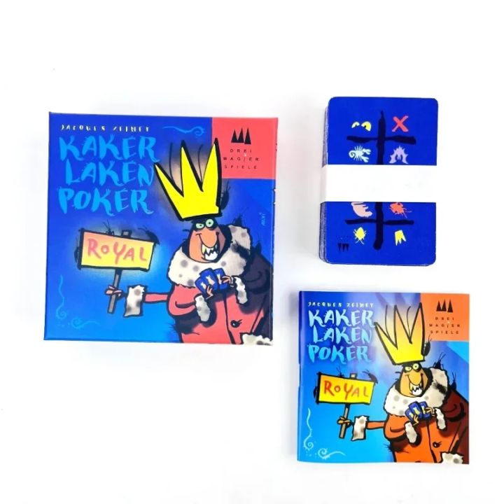 KAKER LAKEN POKER: ROYAL English version German cockroach, cheating ...