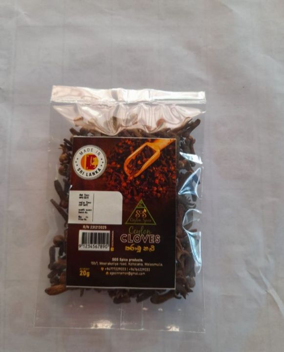 Ceylon cloves 20g | Daraz.lk: Buy Online at Best Prices in Srilanka ...