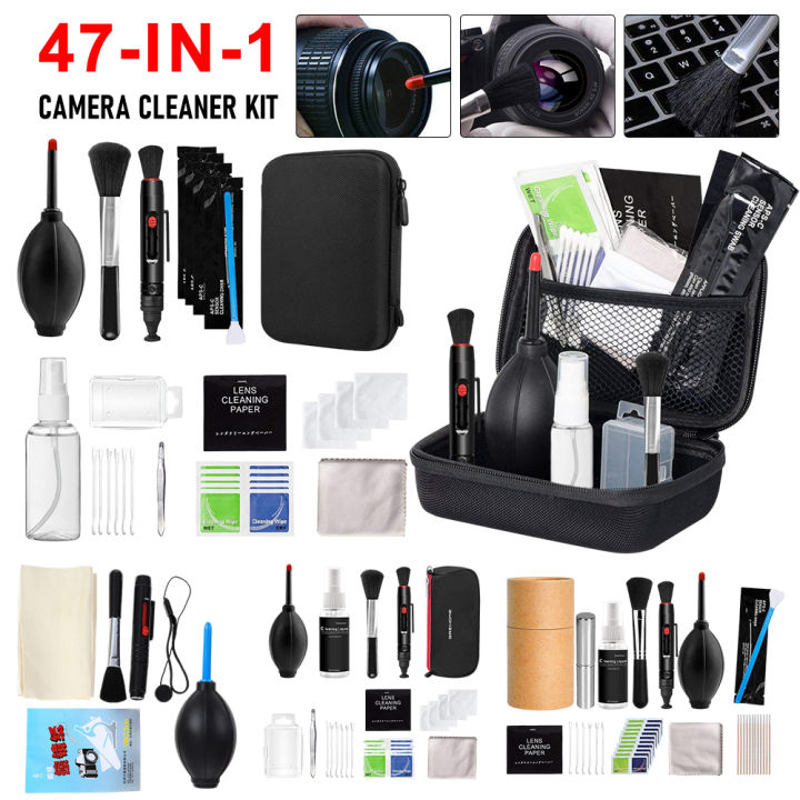 7-47PCS Camera Cleaner Kit DSLR Lens Digital Camera Sensor Cleaning Set ...