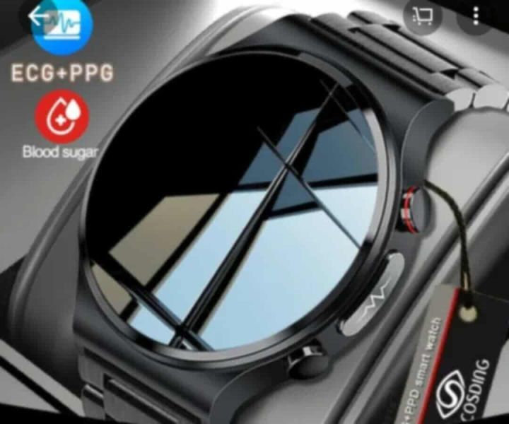 2025 ECG+PPG Sapphire Glass Blood Glucose Smart Watch Men Full Touch ...