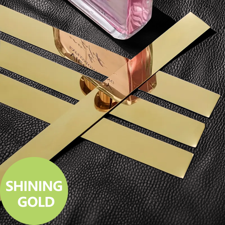 6M Stainless Steel Decorative Line Strip Edge Mirror Stickers for Room ...