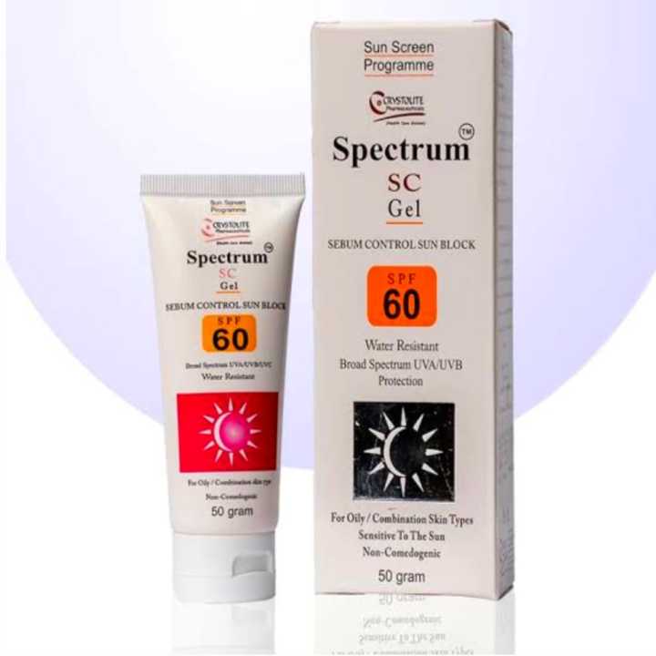 Spectrum SC Gel Sebum Control Sunblock SPF 60 For Men and Women | Daraz.pk