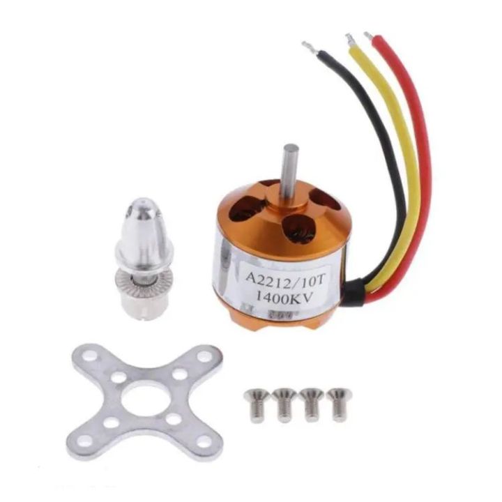 A2212 1400kV Brushless DC Motor BLDC for Aircraft Drone and Quadcopter ...
