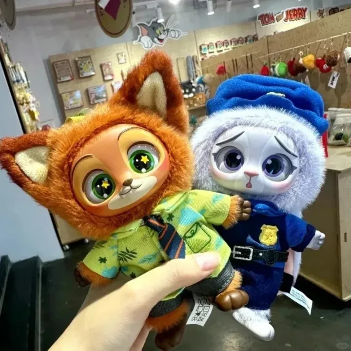 Original Zootopia Blind Box Cute Nick Judy Action Figure Plush Vinyl ...
