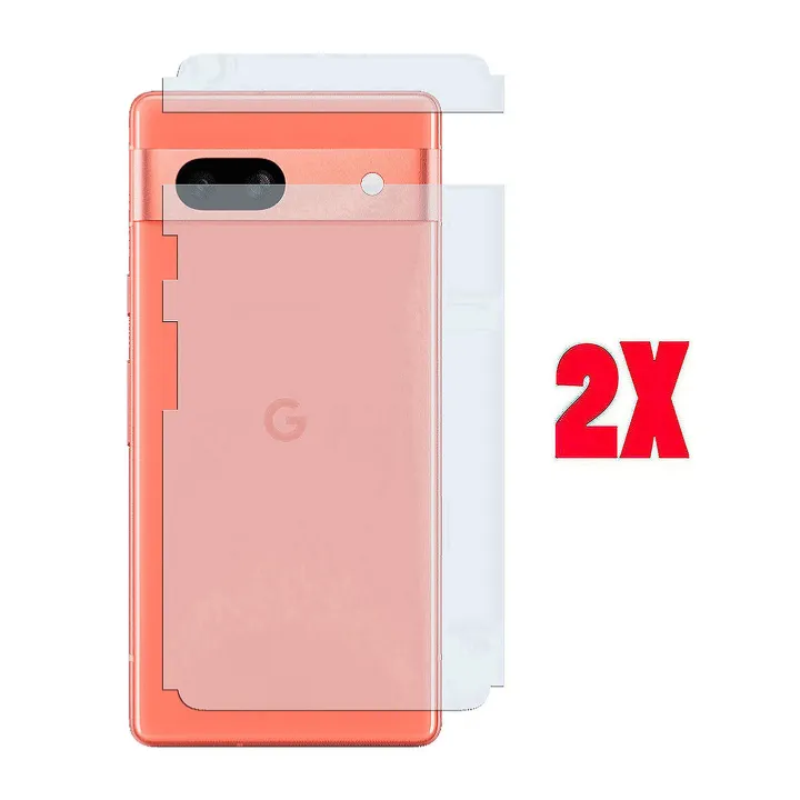 Google Pixel 7A Anti-Fingerprint Matte Soft Skin Back Film Cover For ...