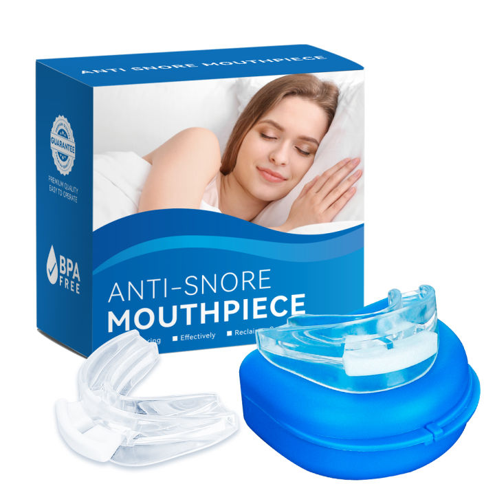Adjustable Anti Snoring Mouth Guard Anti-Snoring Mouthpiece Sleeping ...