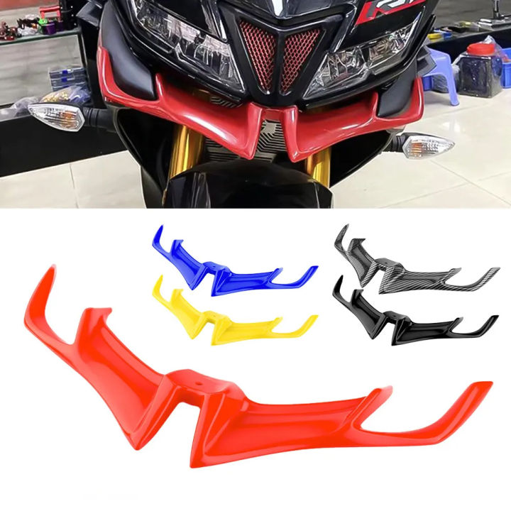 Motorcycle New Front Fairing Winglet Wing Cover Trim For YAMAHA R15 V3 ...