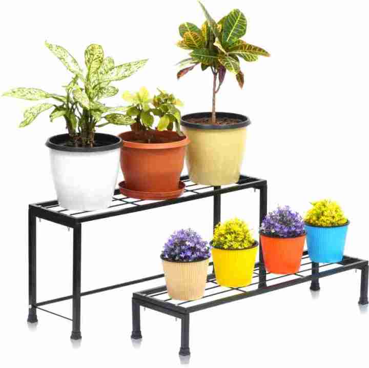 Matel stand for plants, set of 2 | Daraz.pk
