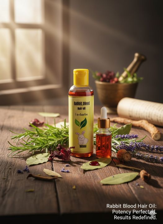 rabbit blood hair oil | Daraz.lk