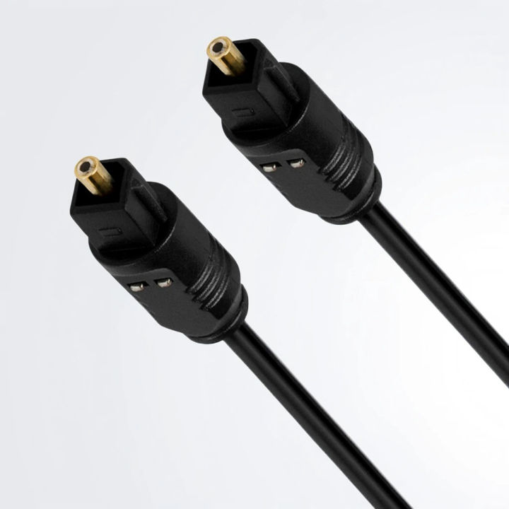 7.1 Surround Sound Toslink Audio Cable with 24k Gold-Plated Connectors ...