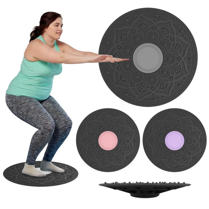 Wobble Balance Board Yoga Swing Balance Board Non-slip Balance Trainer ...