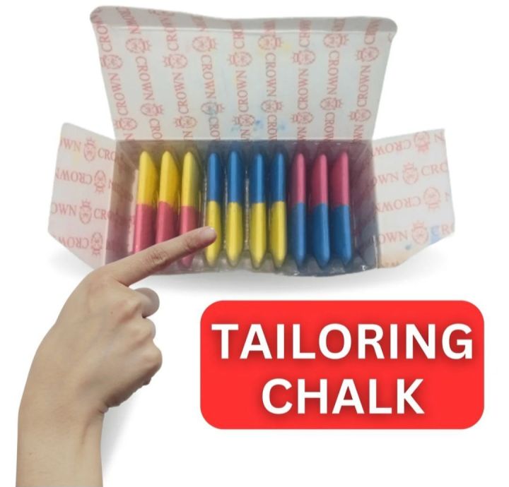 5pec multicolour tailor chalk | Daraz.pk