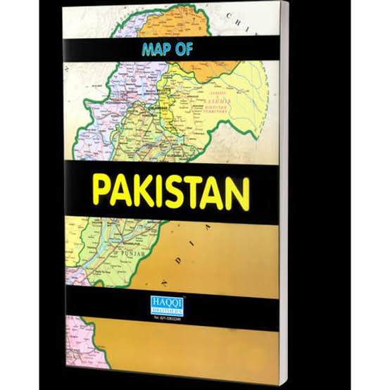 Pakistan Map 28 x 40 inch Good Quality | Daraz.pk