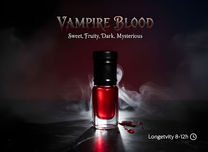 Vampire Blood Roll-On Perfume | Alcohol Free | Unisex | Daraz.com.bd
