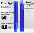 12-20PCS/Set Erasable Blue Ink Sac Fountain Pen Ink Cartridges Refills ...