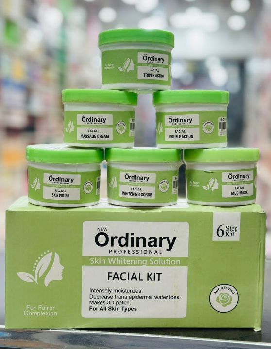 Original Whitening Facial Kit. Skin Polish, Whitening Scrub, Mud Mask ...