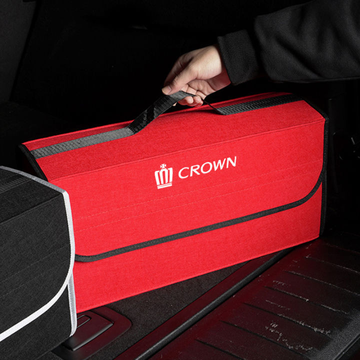 Car Storage Bag Folding Travel Tidying Box Trunk Tools Case For Toyota ...