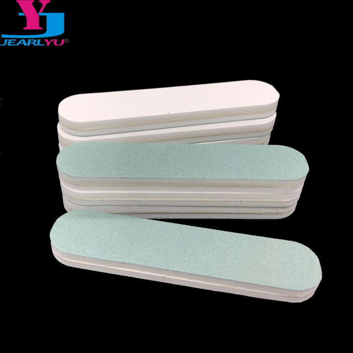 25 Pcs/lot Buffing Block Mini Nail Shiner Buffer Double Side Sponge ...