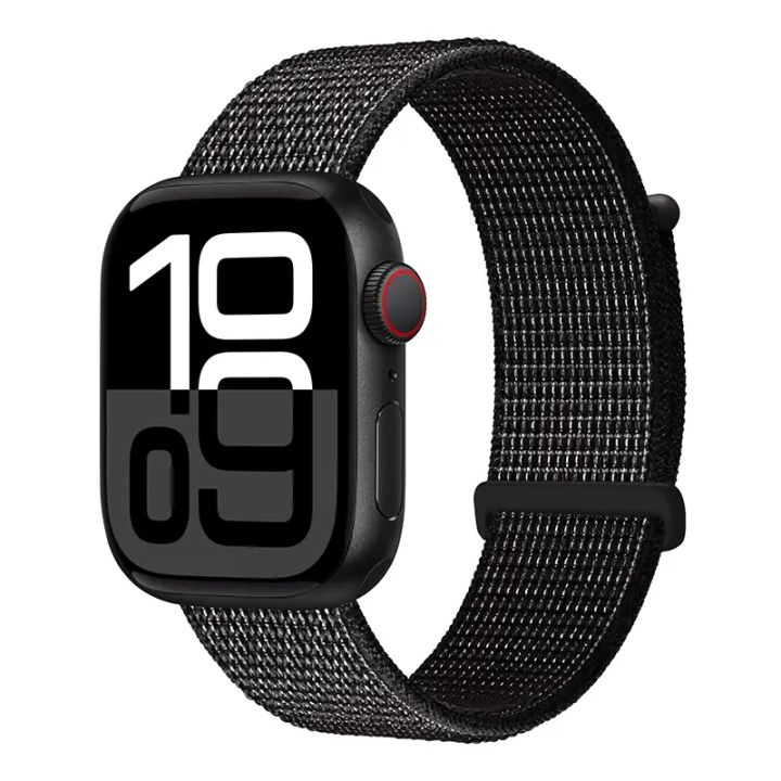 Nylon loop For Apple Watch Band Ultra 3 2 49mm 44mm 40mm 45mm 41mm 42 ...