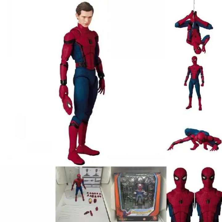 Marvel Avengers Spiderman Homecoming Action Figure Statue Can Change ...