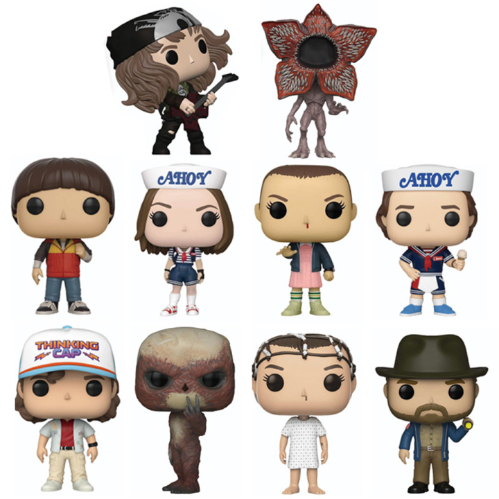 Strangers Eleven Dustin Barb Steve Demogorgon Things Vinyl Action ...