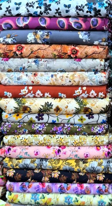 high quality stone linen 3d printed 2 pc suits for women | Daraz.pk