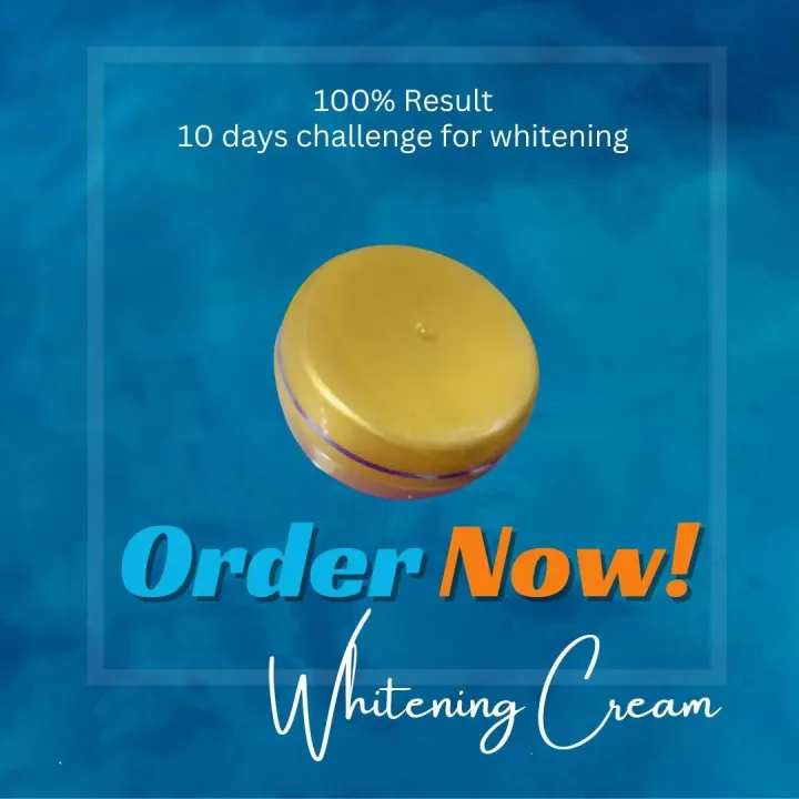 Whitening Night Cream Result Guarantee 100% 10 days Whitening Challenge ...