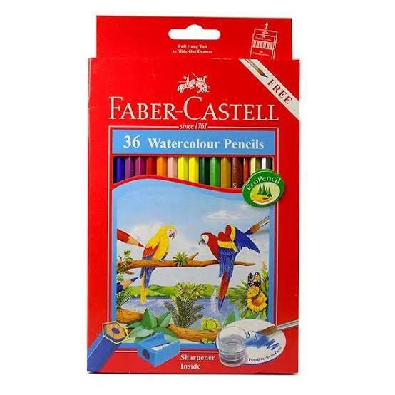 Faber Castell Water Color Pencils Set of 36 Colors | Daraz.pk