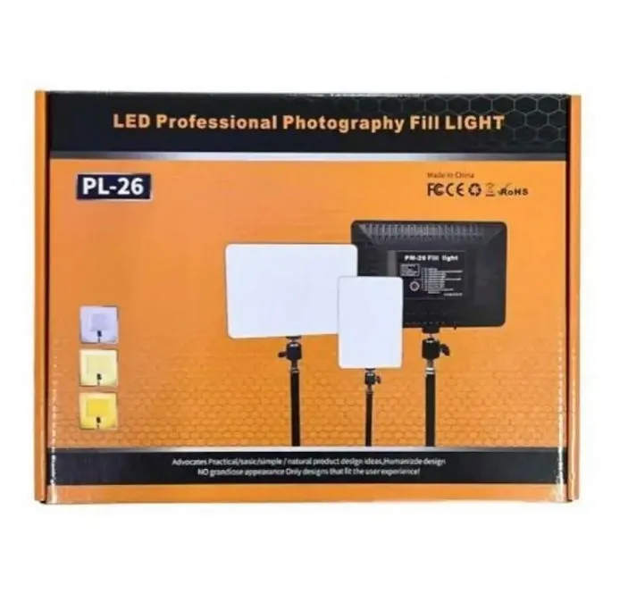 Professional LED Studio Light (PL-26) for professional Photography and ...