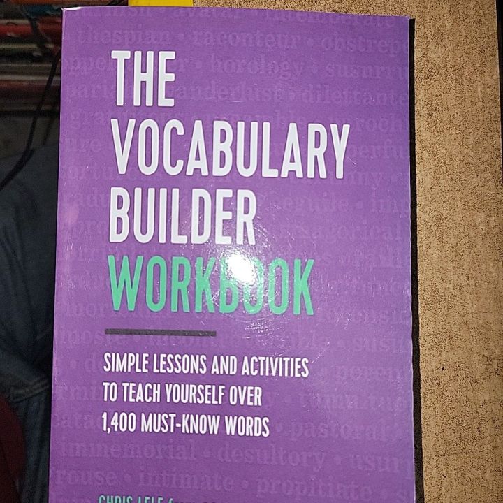 The Vocabulary Builder Workbook By Chris Lele | Daraz.com.bd