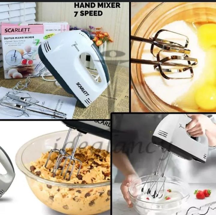 Scarlett electric super hand mixer egg bitter | Daraz.com.bd