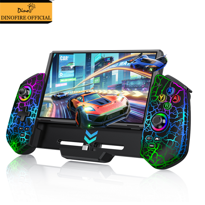 DinoFire Handheld Switch Controller One-Piece Joypad Controller with ...