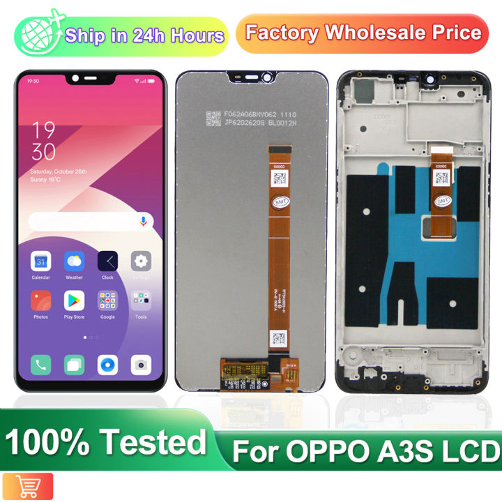 6.2'' For OPPO A3S CPH1803 CPH1853 LCD Display Touch Panel Sensor Digitizer Assembly For OPPO ...
