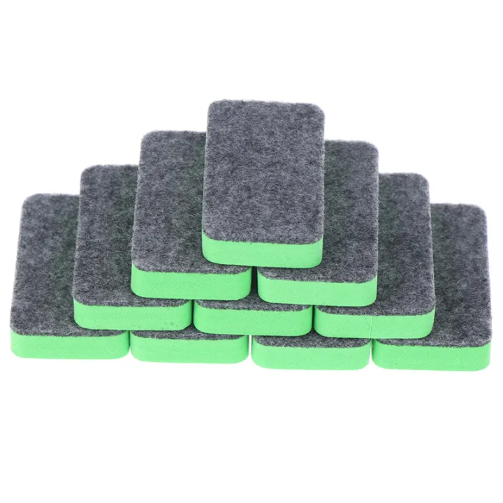 10Pcs MIni Magnetic Whiteboard Dry Eraser Whiteboard Wiper for ...