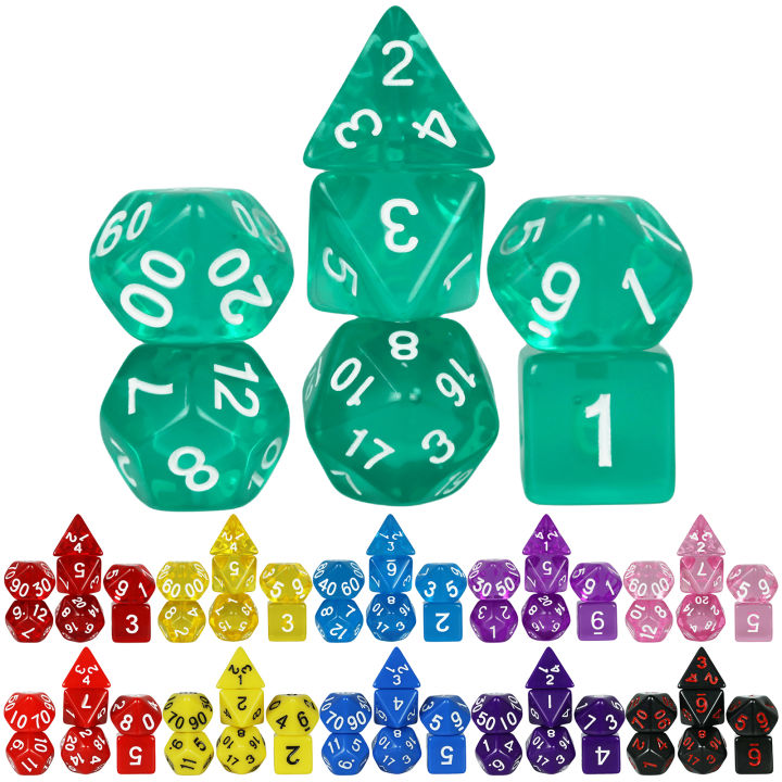 Dices For Gaming Cubes For DND High Quality Dice Set Perfect Finish 25 ...