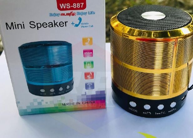 Ws 887 ওয়‍্যারলেস ব্লুটুথ স্পিকার tf usb fm aux পোর্টেবল মিউজিক মিনি ...