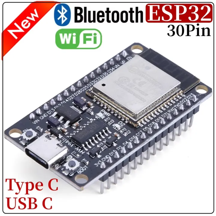 ESP32 Development Board Wireless WiFi Bluetooth module Ultra-Low Power ...