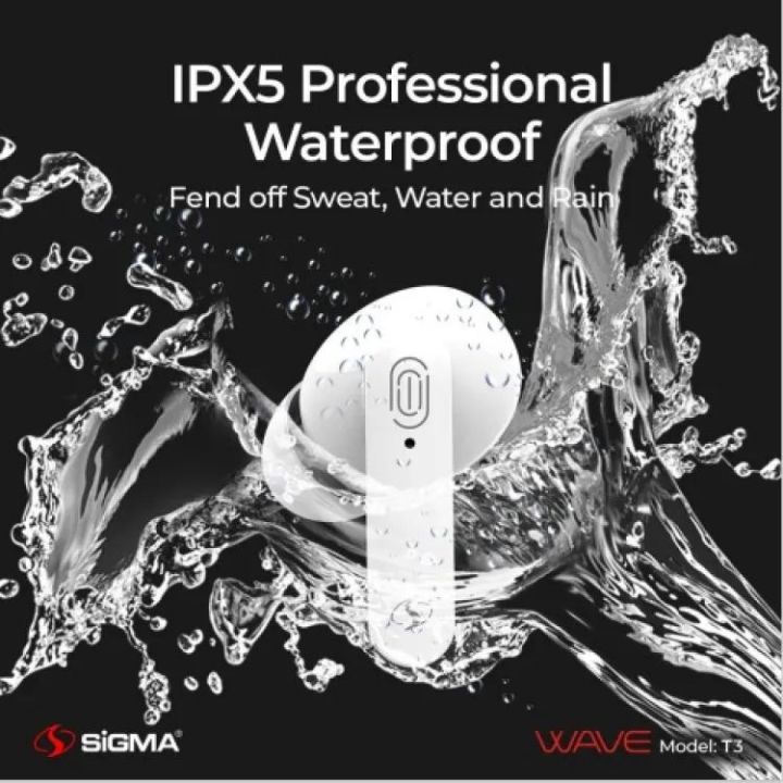 Sigma Wave TWS T3 True Wireless Earbuds | Daraz.pk