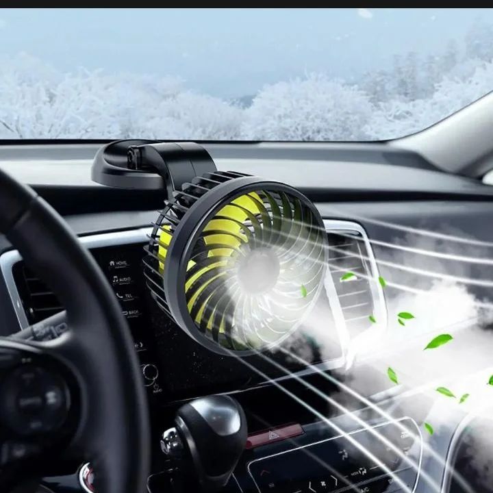 Car Dashboard fan fast cooling Ac long neck | Daraz.pk