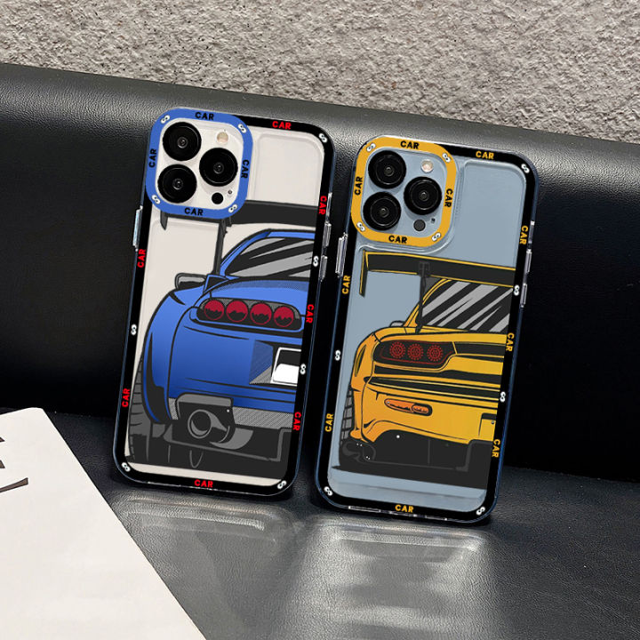 JDM Sports Cars Phone Case For IPhone 14 13 12 11 Pro Max Mini X Xs XR ...