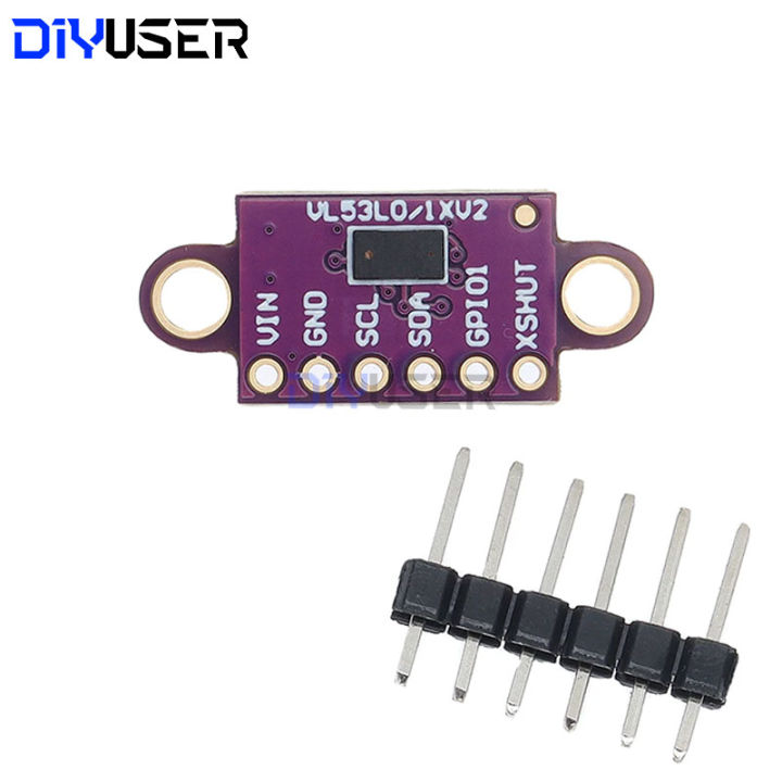 DIYUSER VL53L0X Time-of-Flight (ToF) Laser Ranging Sensor Breakout ...