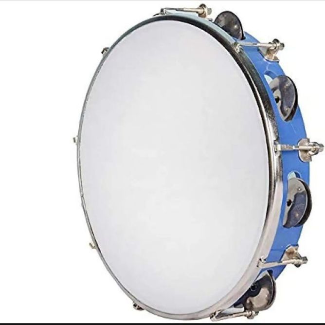 8" 10" Tambourine drum synthetic head 8" 10" inch dafli musical ...
